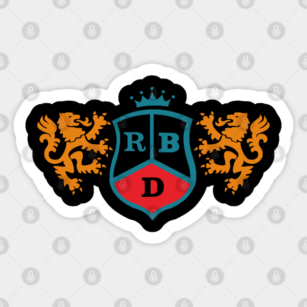 Rbd Music Band Logo Rbd Rebelde Sticker Teepublic